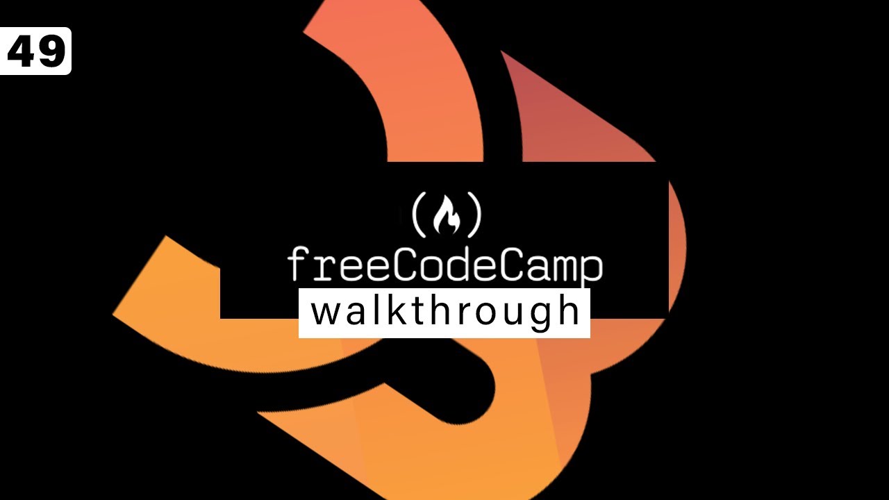Free Code Camp Walkthrough 49 | Data Visualization - Visualize Data with a Scatterplot Graph