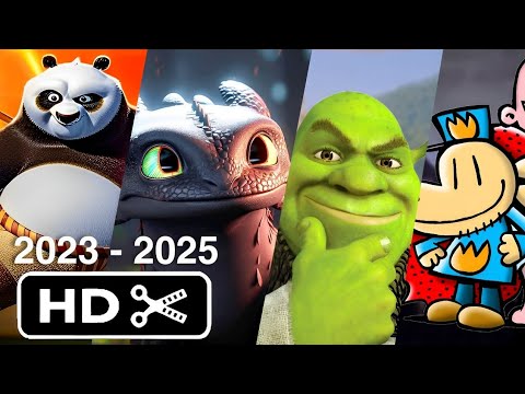 Every Upcoming DreamWorks Movies (2023 - 2025) !!
