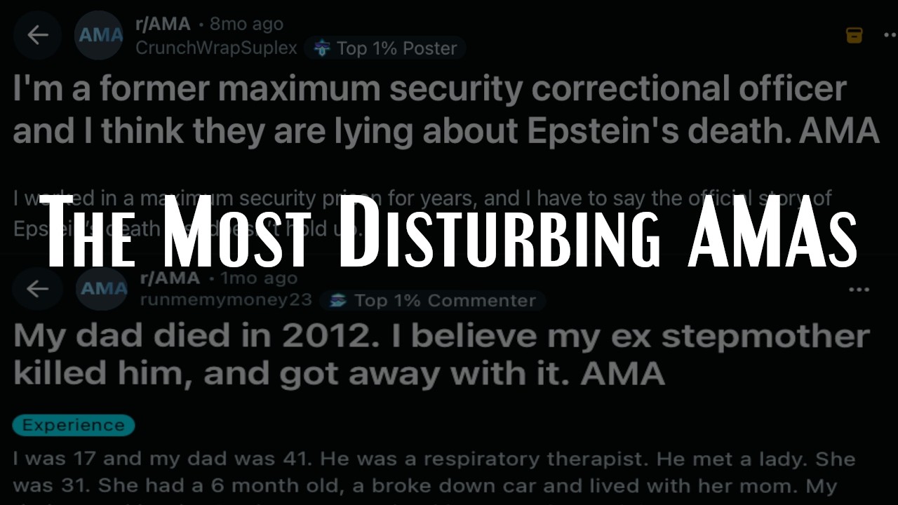 The Most Disturbing Reddit AMAs