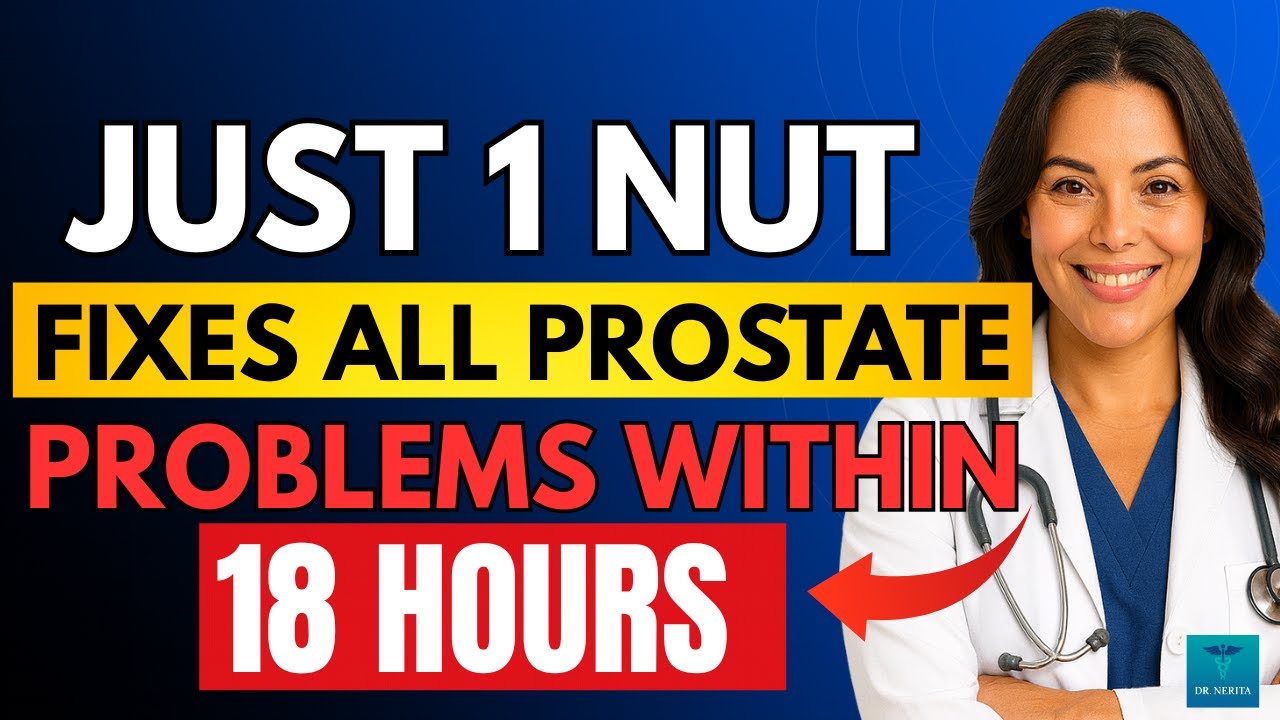 This Powerful Nut Helps Shrink Your Prostate – The Truth No One Tells You | Advice For Elderly
