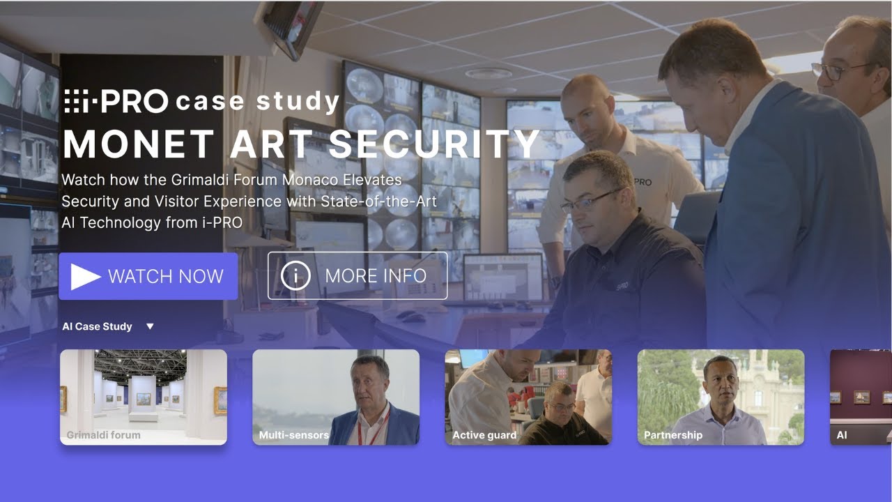 i-PRO Case Study : MUSEUM SECURITY
