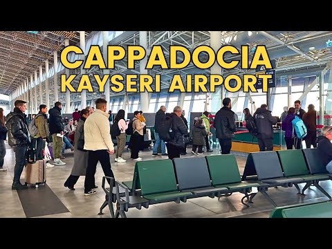 Kayseri Erkilet Airport Walkthrough and Review | Arrival and Departure Cappadocia Airport in Turkey