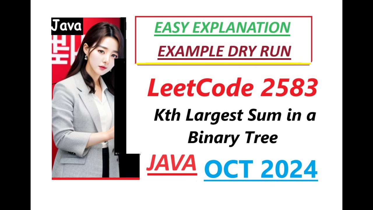 Kth Largest Sum in a Binary Tree | Leetcode 2583 | MinHeap | Java Code | Developer Coder