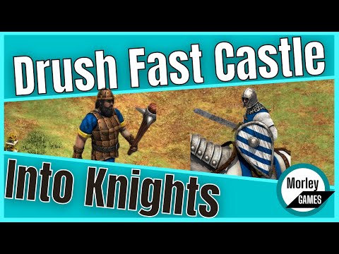 Steam Community :: Video :: AOE2 Drush Fast Castle Into Knights Build ...