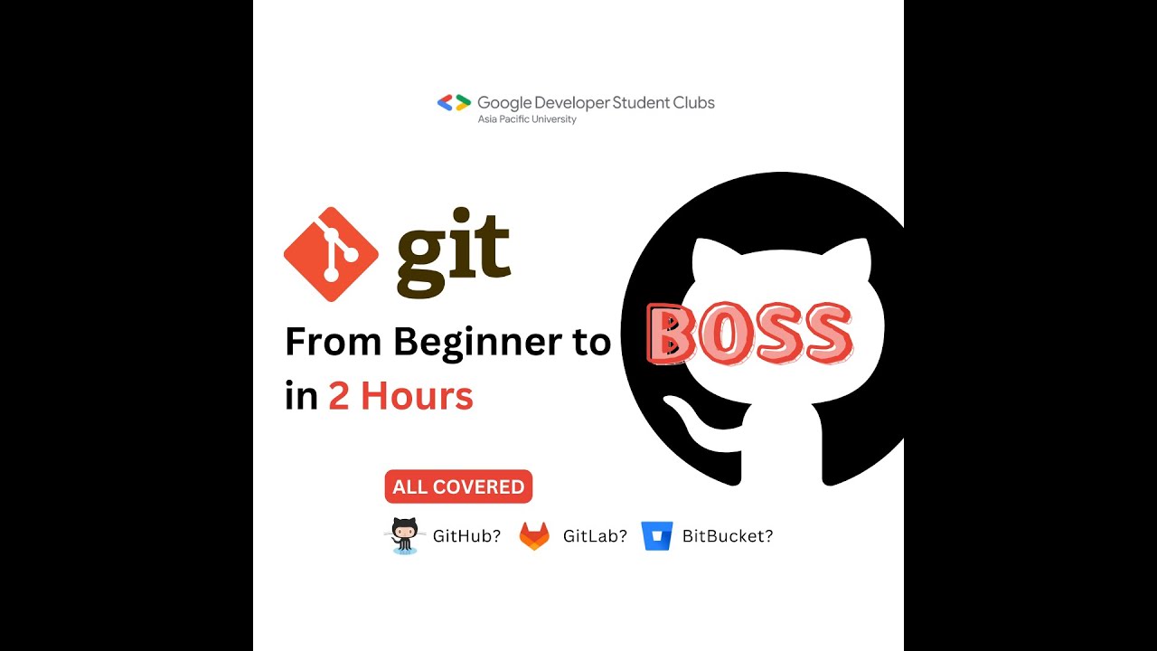 Git: From Beginner to Boss in 2 Hours! (GitHub? GitLab? BitBucket? All COVERED)