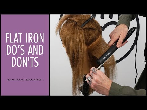 How To Straighten Hair - Easy Tips For Hair Straightening