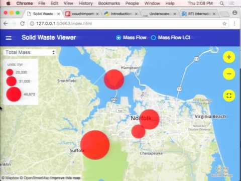 CouchDB Leaflet And D3 Visualizing Large AVL Datasets Through Time