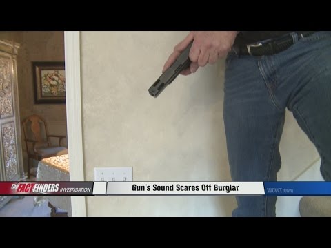 Burglar Scared Off By Unique Sound