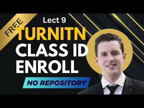 Turnitin class id and enrollment key use in 2025 #turnitin #turnitinclassid #plagiarismchecker