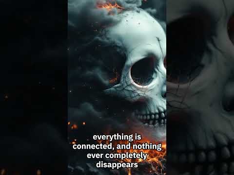 In the universe, death is not the end, but a new beginning