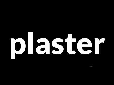 Plaster Meaning In Urdu | Plaster Meaning | Plaster Ka Matlab Kya Hota Hai | Plaster Ur