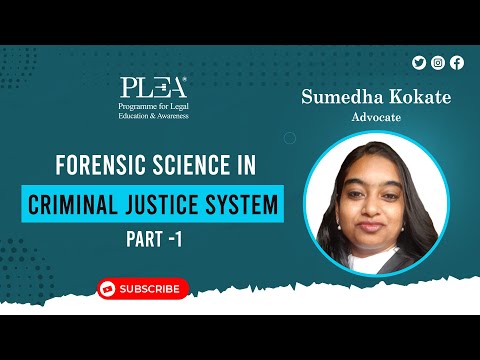 Forensic science in criminal justice system Part 1 by Sumedha Kokate