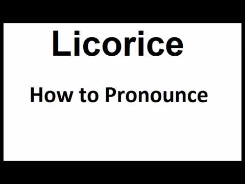 How to pronounce Licorice||How to say Licorice||Licorice Pronunciation||ABDictionary