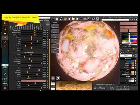 3d Planet design for Unity 3d – Chetan's Portfolio