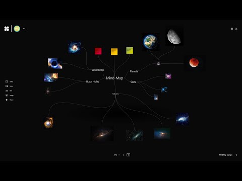 How to create a mind-map with the Collaboard