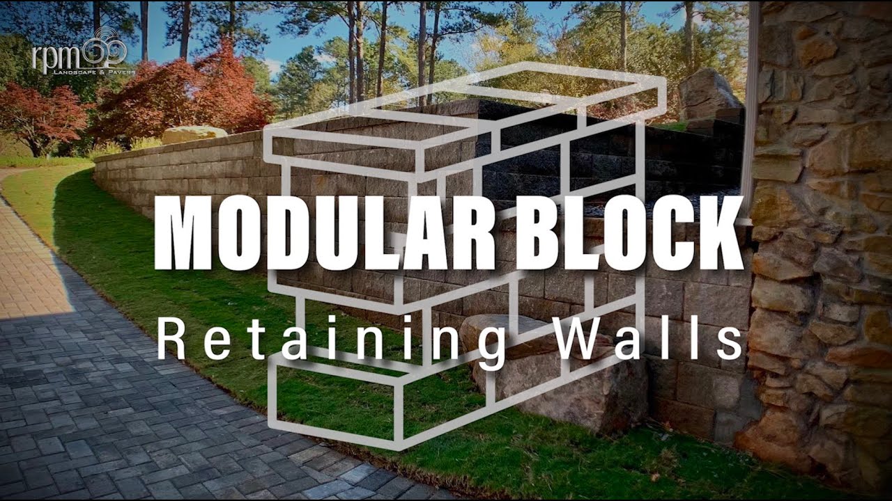 Retaining Wall Design & Install | RPM Landscape and Pavers