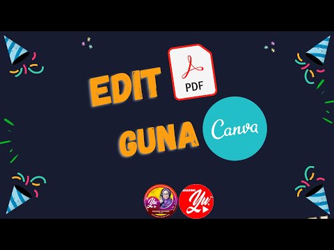 Edit PDF guna CANVA