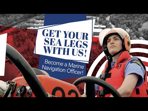 Get your sea legs with us! Become a Marine Navigation Officer!