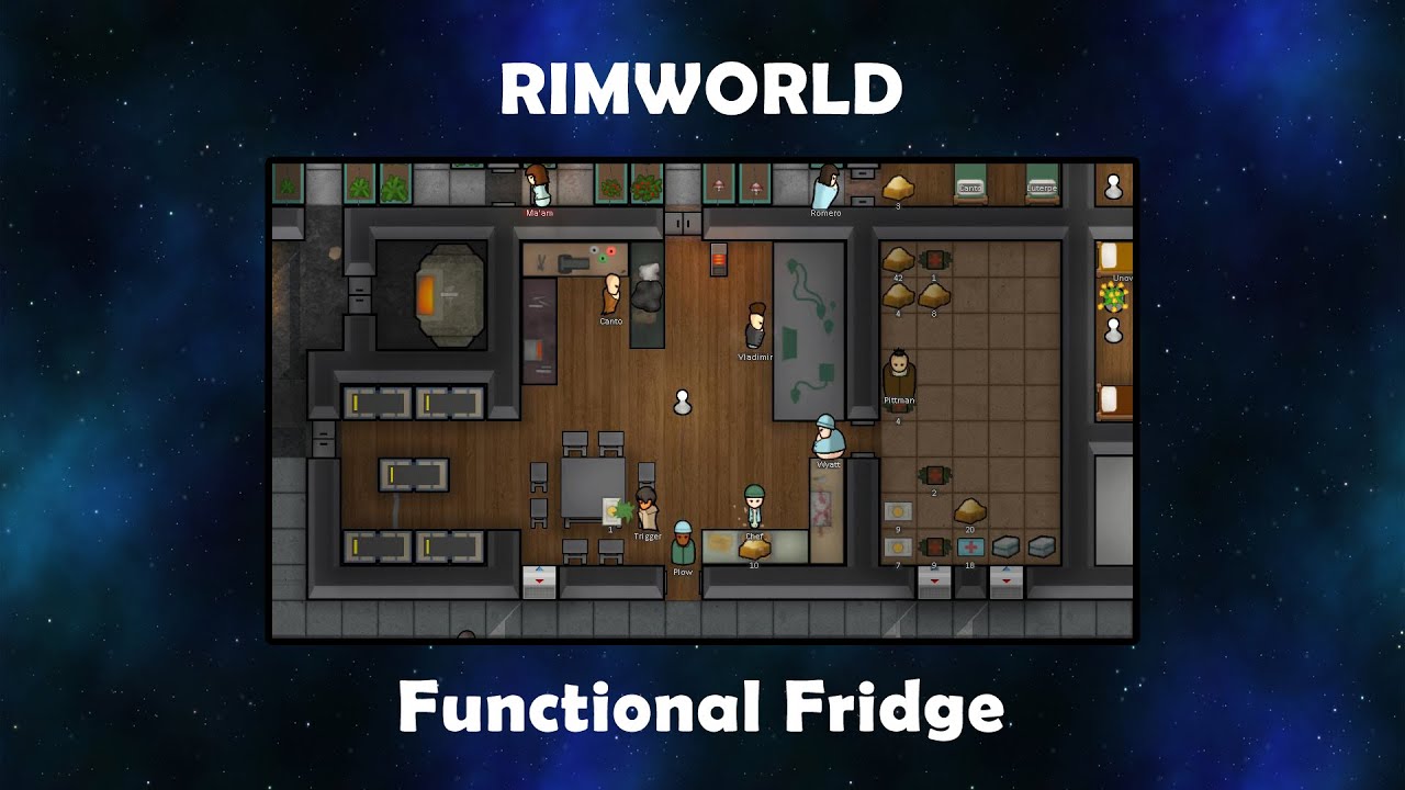 Rimworld - Functional Fridge