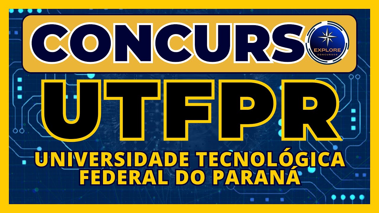UTFPR abre concurso com 21 vagas para cargos técnico-administrativos.