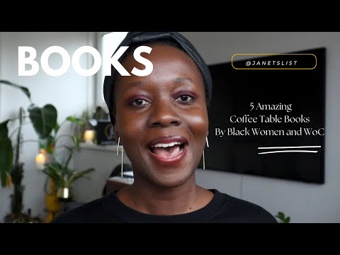 5 Amazing Coffee Table Books By Black Women and WoC // Christmas Gift Guide
