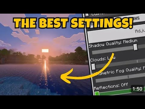 The BEST Setting For VIBRANT VISUALS in The New Minecraft Update!