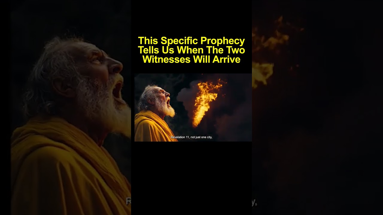 This Specific Prophecy Tells Us When The Two Witnesses Will Arrive