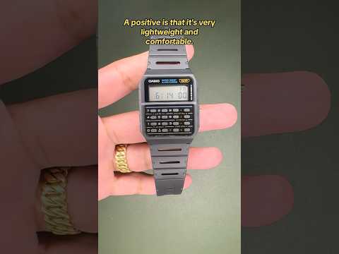 Casio Calculator Watch Review 🔥🙌⌚️ #casio #casiocalculator #casiowatch #casioca53
