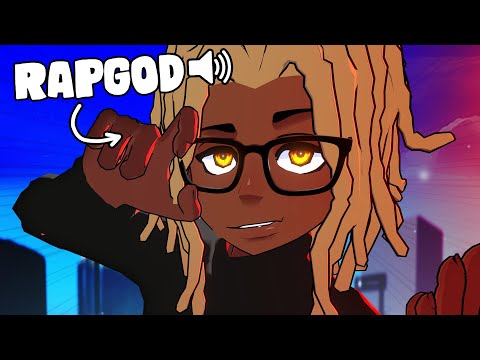 Pretending to be a NERD... Then Becoming a RAPGOD (ROBLOX VOICE CHAT)