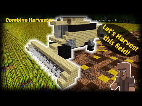 Combine Harvester Minecraft Map