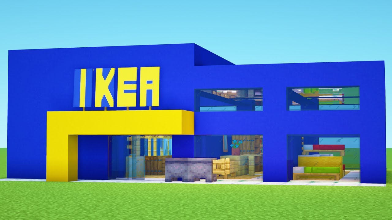 Minecraft Tutorial: How To Make an Ikea - Minecraft Builders