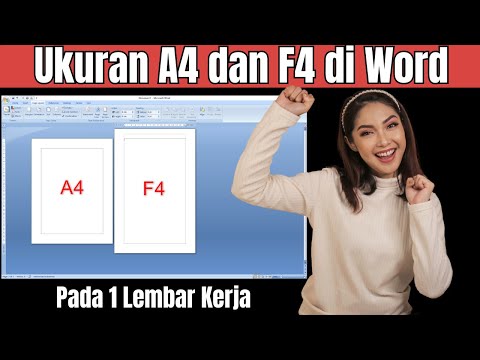 Cara Buat Ukuran Kertas F4 dan A4 di Word yang Sama
