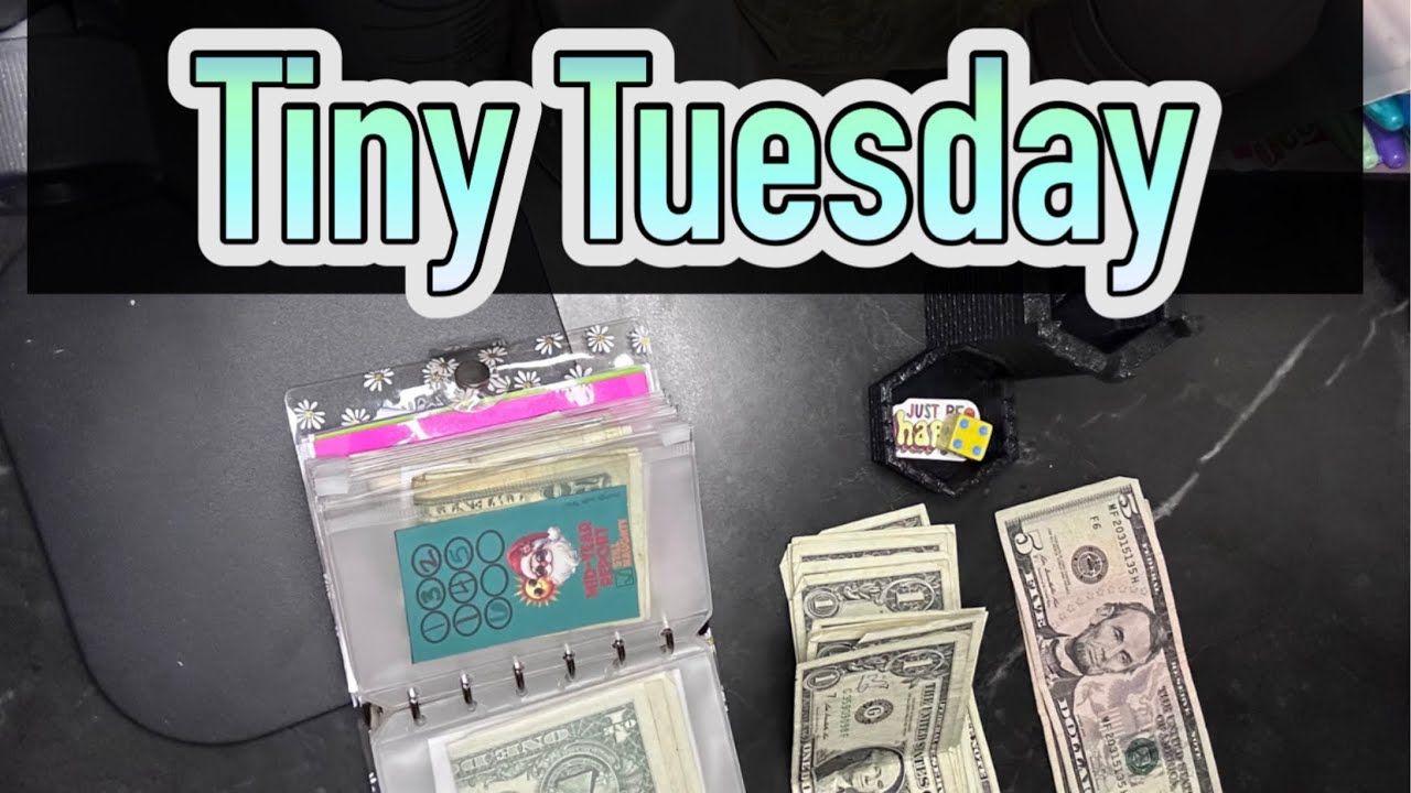 Tiny Tuesday!! Let’s save tiny amounts!