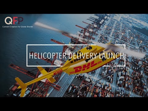 DHL Launch's Helicopter Delivery Service