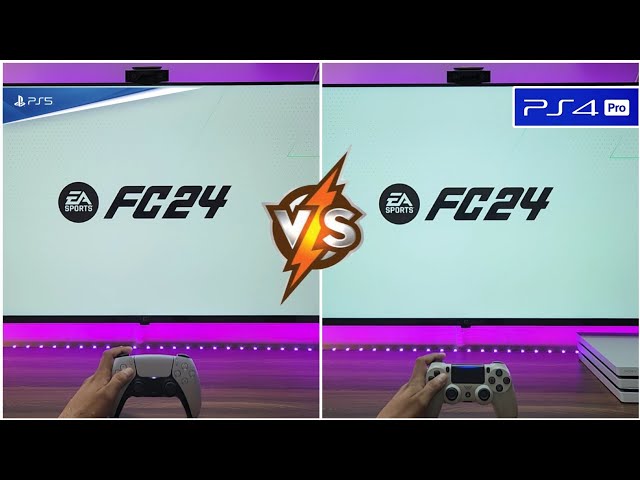 Can PS5 users play EA FC 24 with PS4 players?