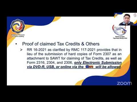 Submission of Financial Statements and Other Attachments to the Annual ITR
