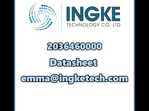 2036460000 Weidmüller Datasheet-INGKETECH.COM #electrical #engineering #connector #rj45