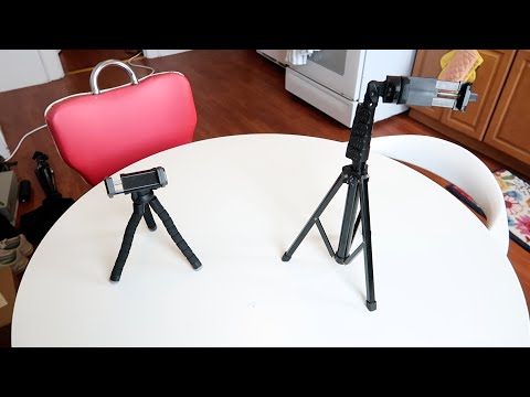 Comparing iPhone Tripods! — Aureday Tripod VS Selfie Stick Tripod