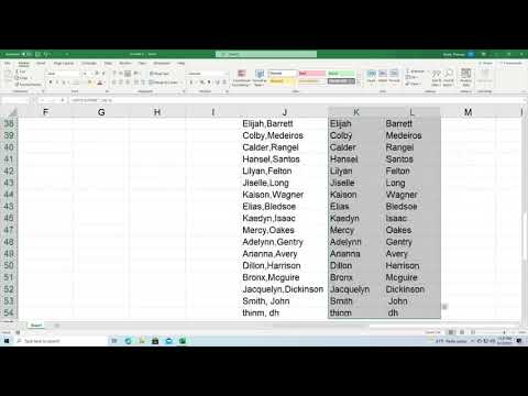 Text Manipulation in Excel VIDEO | educational research techniques
