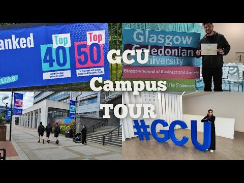 Glasgow Caledonian University | Glasgow Campus | 2024 | Full Campus Tour | University From inside