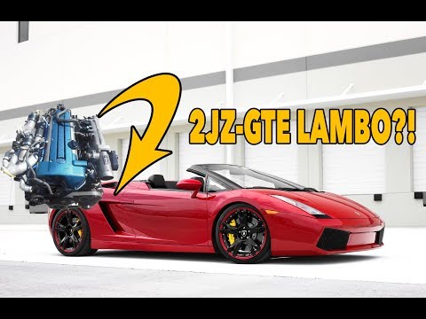 2JZ-Engined Lamborghini Gallardo Is the JDM Swap from Hell, Has Huge ...