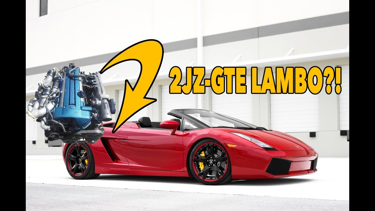 2JZ-Engined Lamborghini Gallardo Is the JDM Swap from Hell, Has Huge ...