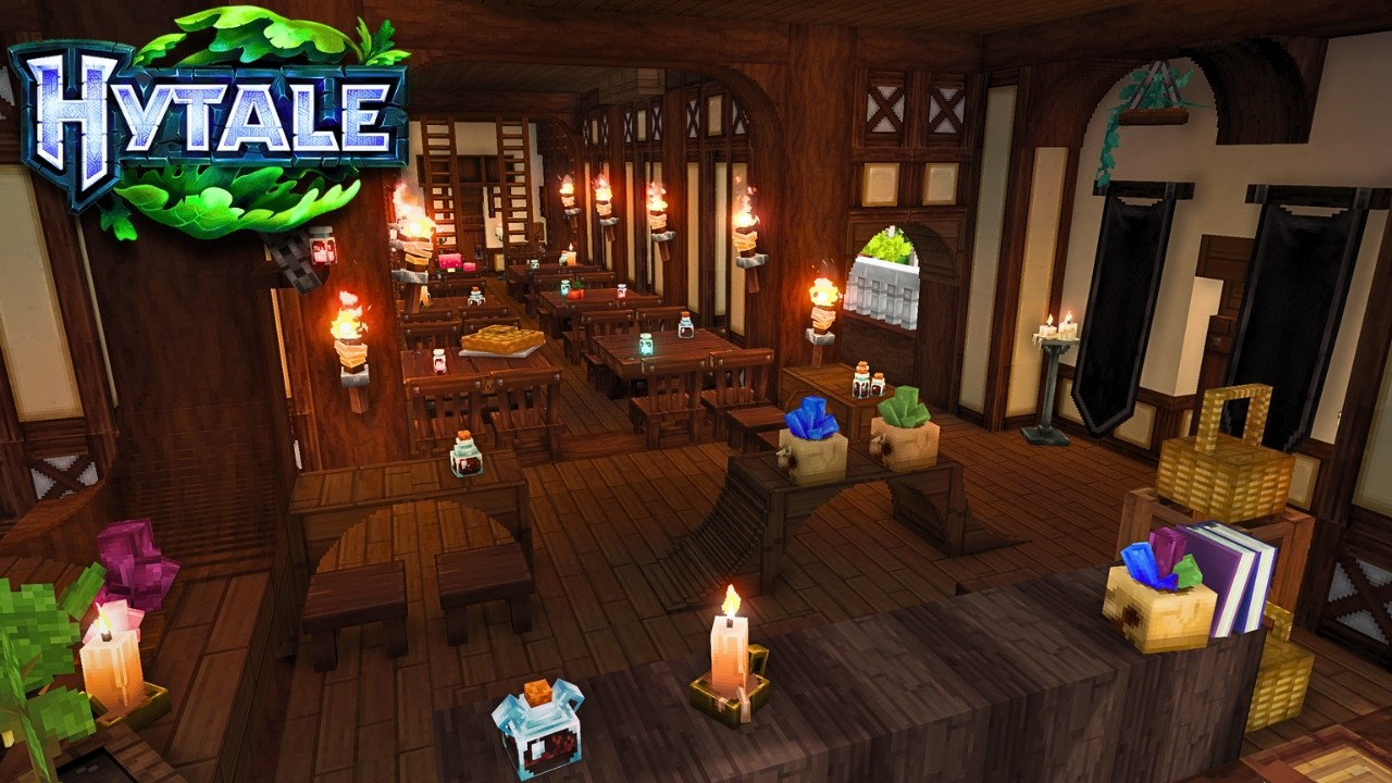 Hytale Interior Building Is Insanely Good