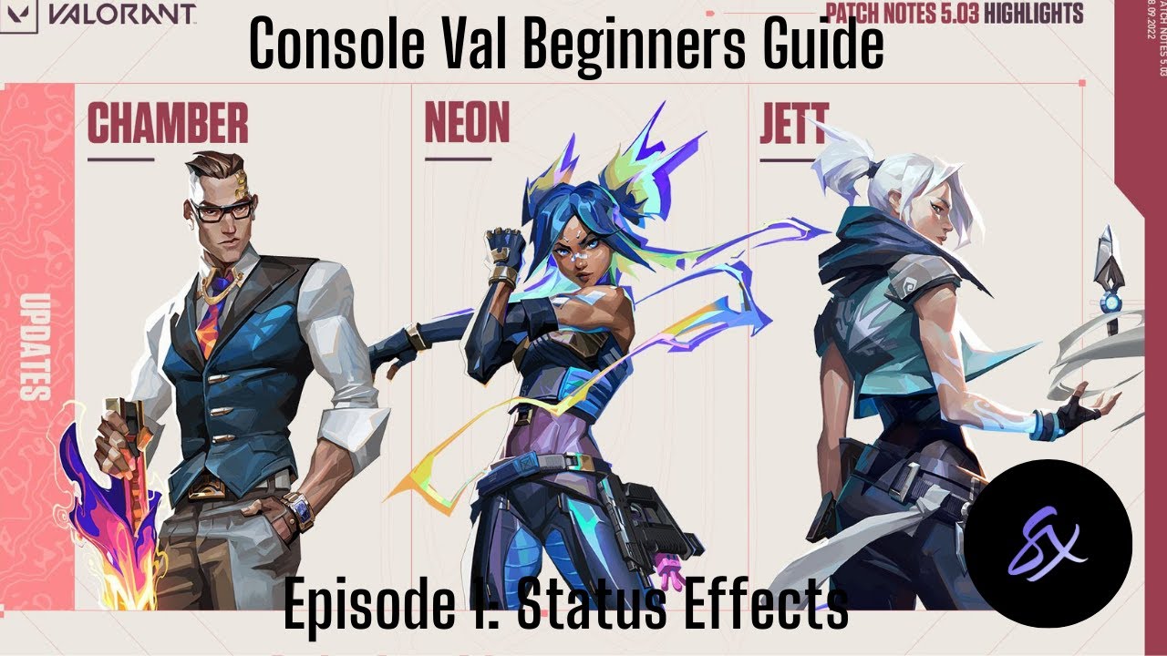 Console Valorant Beginners Guide Ep 1 Status effects