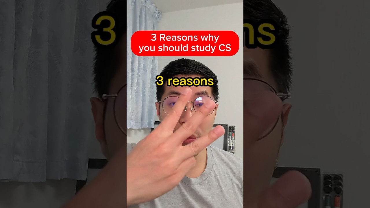 3 Reasons why you should study computer science 👨🏻‍💻 #computerscience #coding #softwareengineer