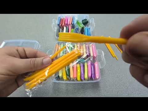 Review of Polymer Clay: 50 COLORS!!