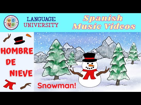 Snowman (Hombre de nieve) | Spanish Music Video