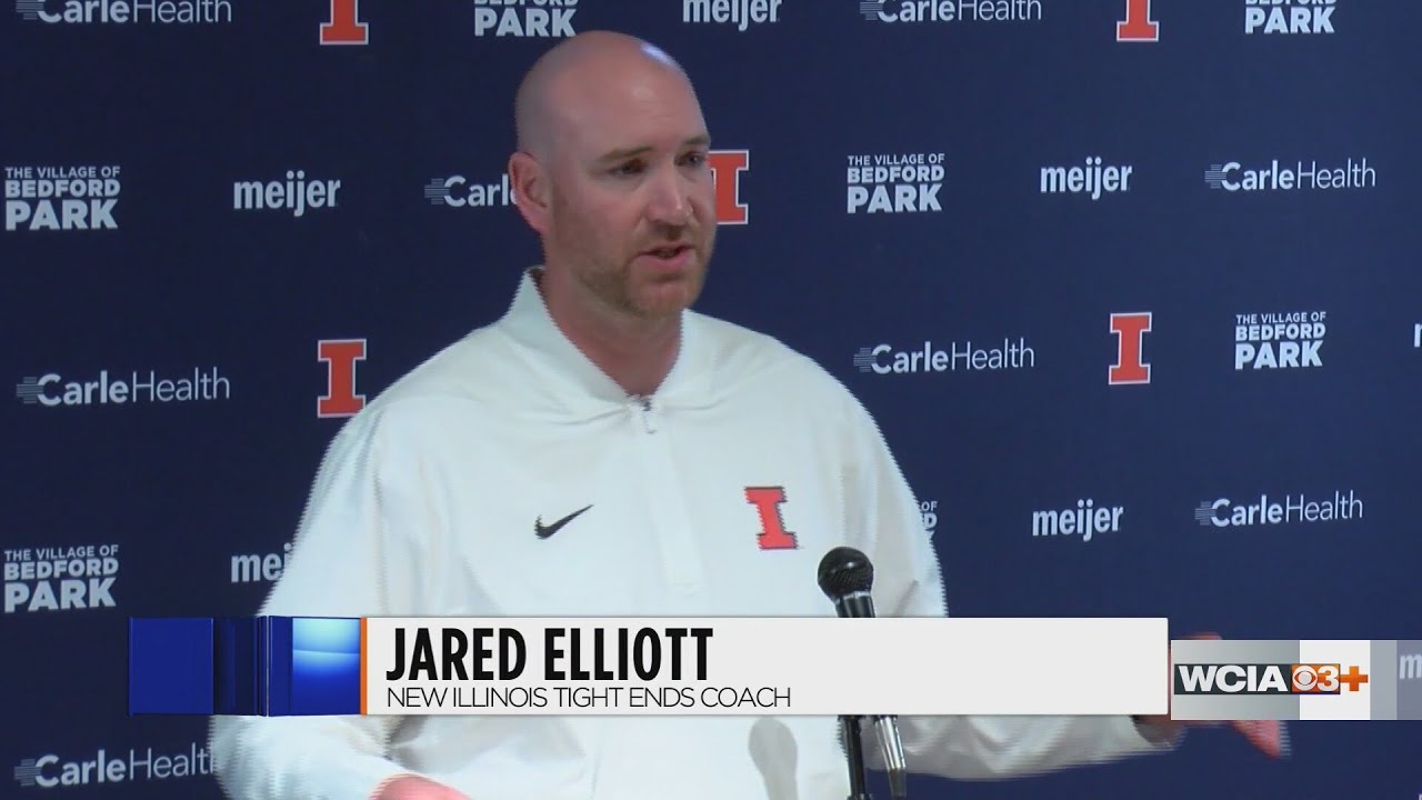 Meet new Illini tight ends coach Jared Elliott