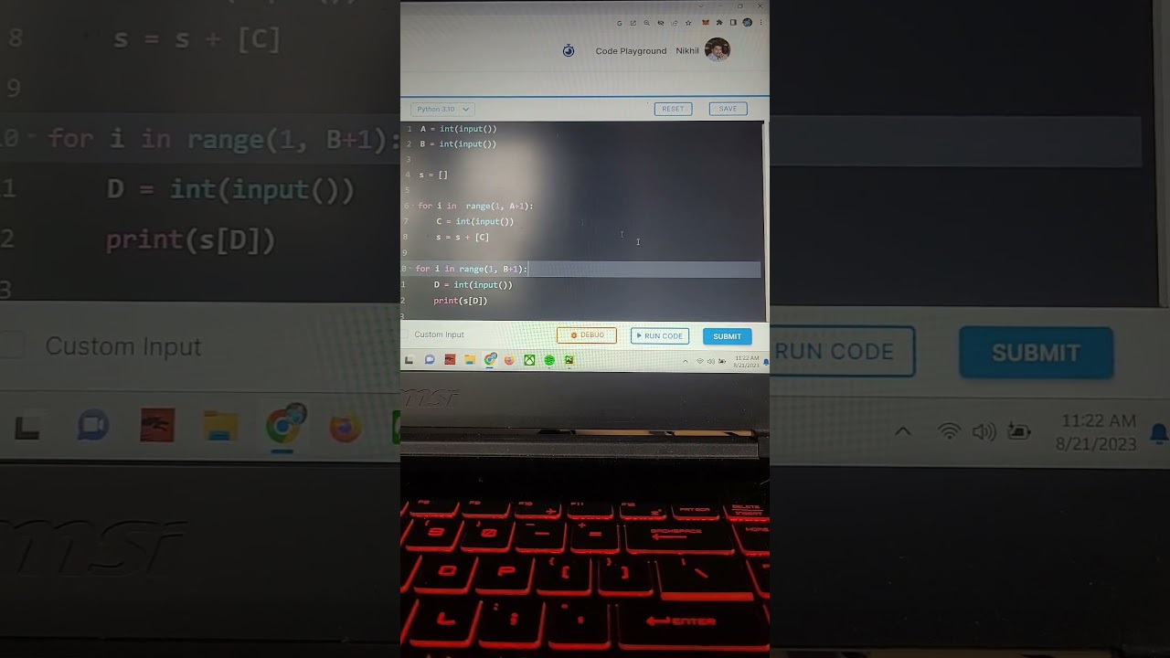 List Indexing - 3 #nxtwave #ccbp #ccbpacademy #nxtwavestudent #ccbpintensive #nxtwavelearnings
