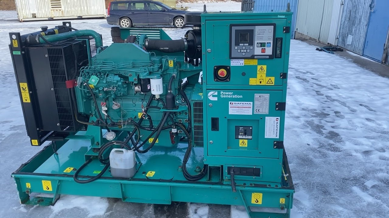 Elverk Cummins Power Generation 110 kVA C110D5, Fagersta, Kl